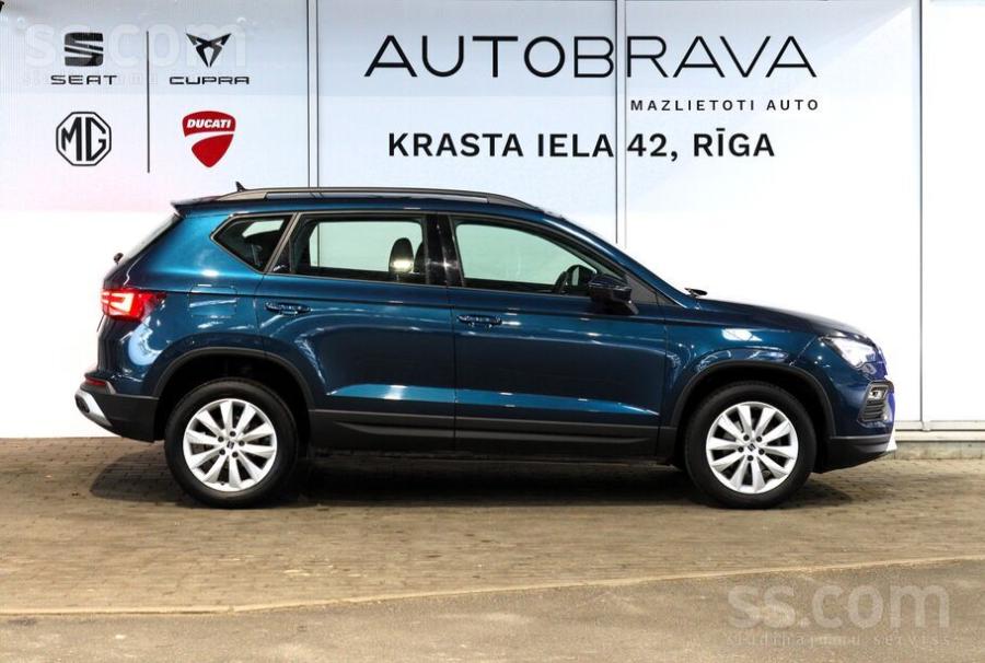 Синий Сеат Ateca 2024 в Рига, объемом двигателя 1.50 л и пробегом 46 тыс. км за 24490 €, фото 6 на AUTOMOTO.COM.LV