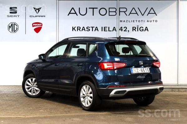 Синий Сеат Ateca 2024 в Рига, объемом двигателя 1.50 л и пробегом 46 тыс. км за 24490 €, фото 6 на AUTOMOTO.COM.LV