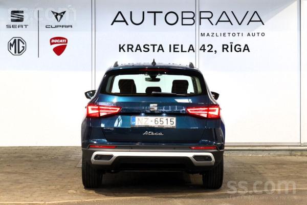 Синий Сеат Ateca 2024 в Рига, объемом двигателя 1.50 л и пробегом 46 тыс. км за 24490 €, фото 7 на AUTOMOTO.COM.LV