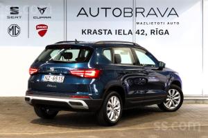 Синий Сеат Ateca 2024 в Рига, объемом двигателя 1.50 л и пробегом 46 тыс. км за 24490 €, фото 9 на AUTOMOTO.COM.LV