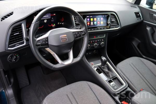 Синий Сеат Ateca 2024 в Рига, объемом двигателя 1.50 л и пробегом 46 тыс. км за 24490 €, фото 9 на AUTOMOTO.COM.LV
