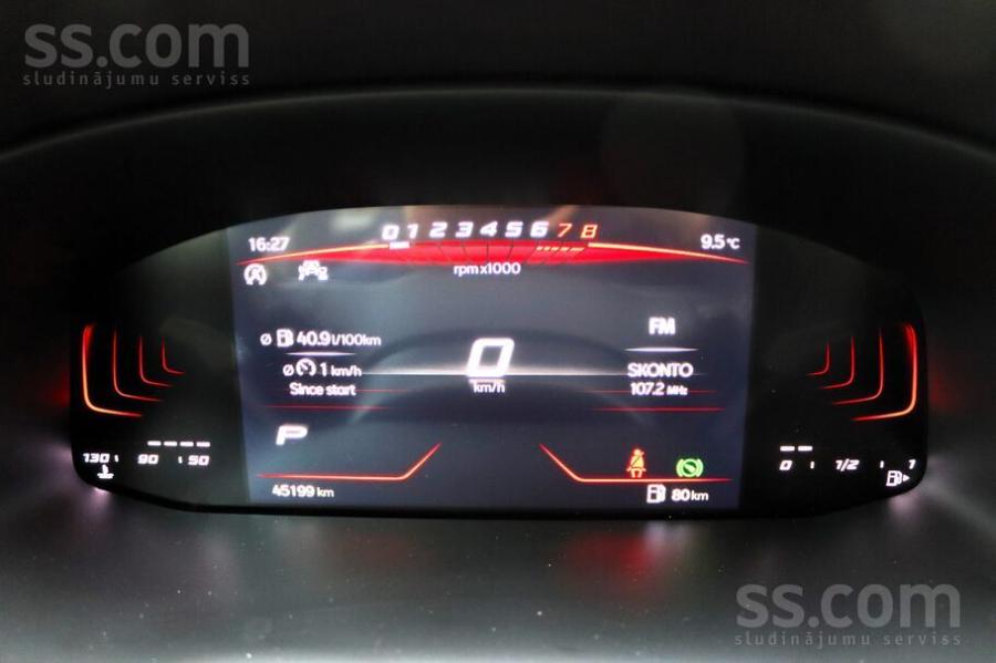 Синий Сеат Ateca 2024 в Рига, объемом двигателя 1.50 л и пробегом 46 тыс. км за 24490 €, фото 22 на AUTOMOTO.COM.LV