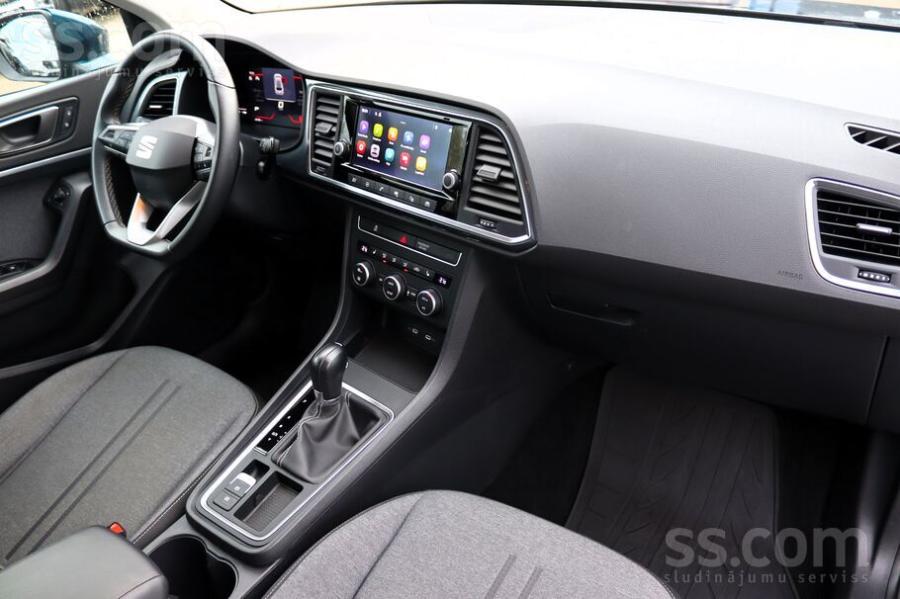 Синий Сеат Ateca 2024 в Рига, объемом двигателя 1.50 л и пробегом 46 тыс. км за 24490 €, фото 23 на AUTOMOTO.COM.LV