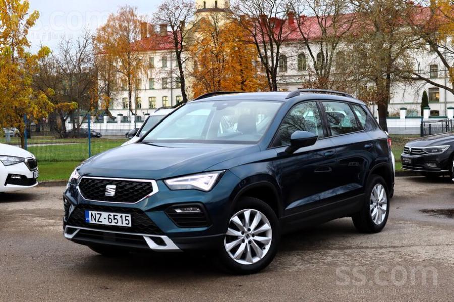 Синий Сеат Ateca 2024 в Рига, объемом двигателя 1.50 л и пробегом 46 тыс. км за 24490 €, фото 28 на AUTOMOTO.COM.LV