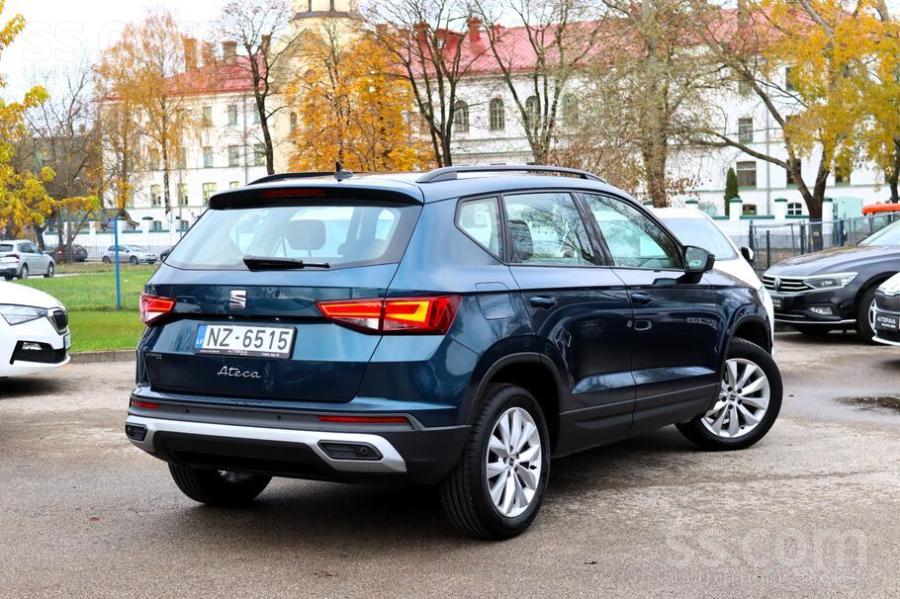 Синий Сеат Ateca 2024 в Рига, объемом двигателя 1.50 л и пробегом 46 тыс. км за 24490 €, фото 29 на AUTOMOTO.COM.LV
