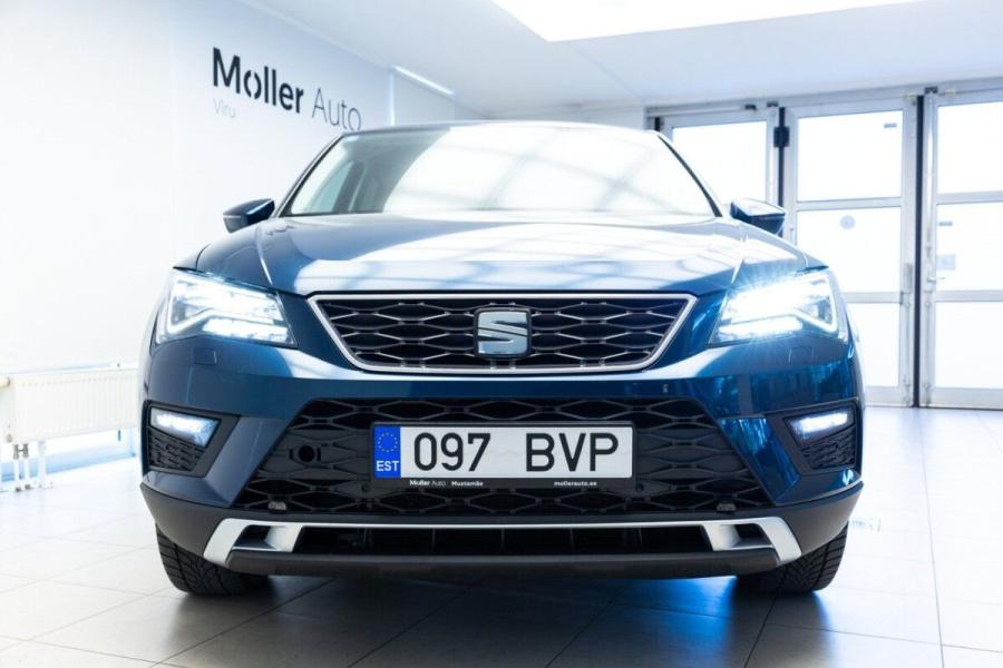 Синий Сеат Ateca 2019 в Йыхви, объемом двигателя 1.60 л и пробегом 138 тыс. км за 16300 €, фото 10 на AUTOMOTO.COM.LV