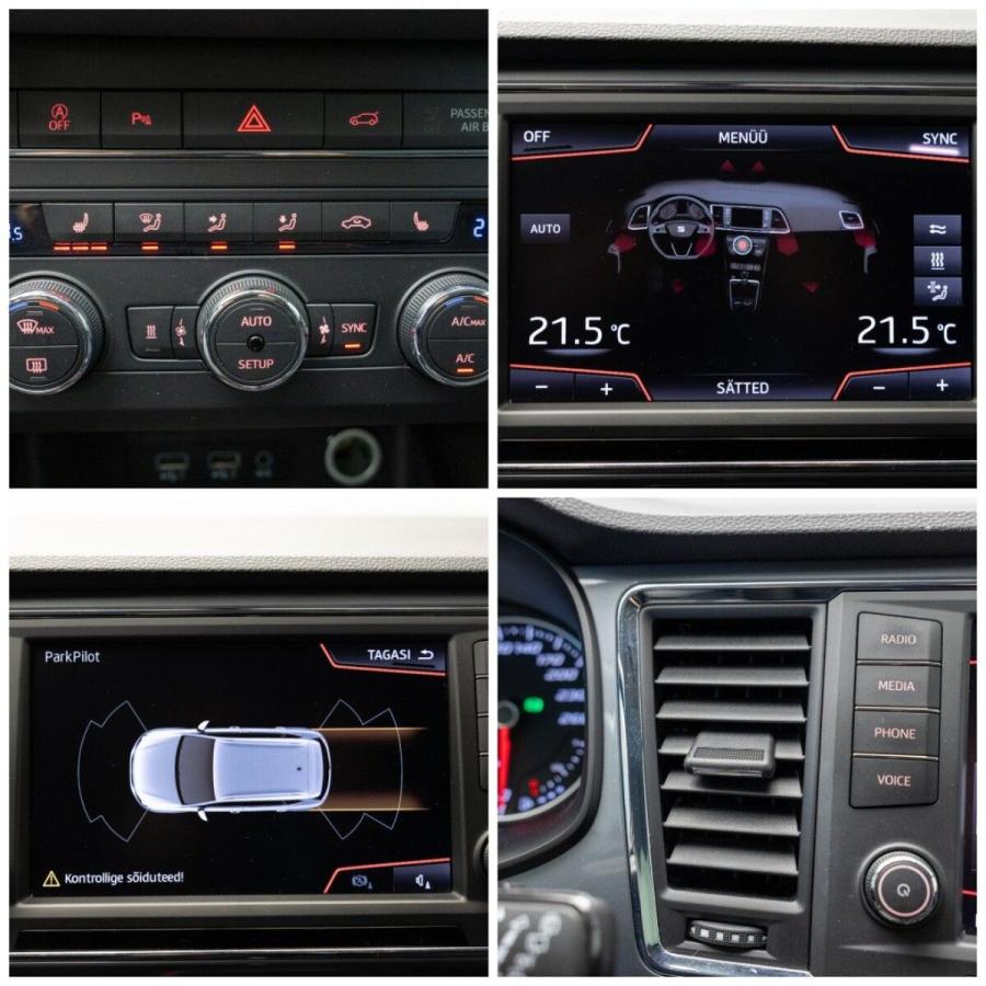 Синий Сеат Ateca 2019 в Йыхви, объемом двигателя 1.60 л и пробегом 138 тыс. км за 16300 €, фото 26 на AUTOMOTO.COM.LV