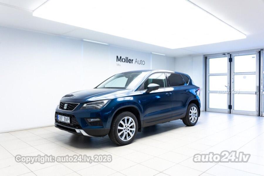 Синий Сеат Ateca 2019 в Йыхви, объемом двигателя 1.60 л и пробегом 138 тыс. км за 17950 €, фото 1 на AUTOMOTO.COM.LV