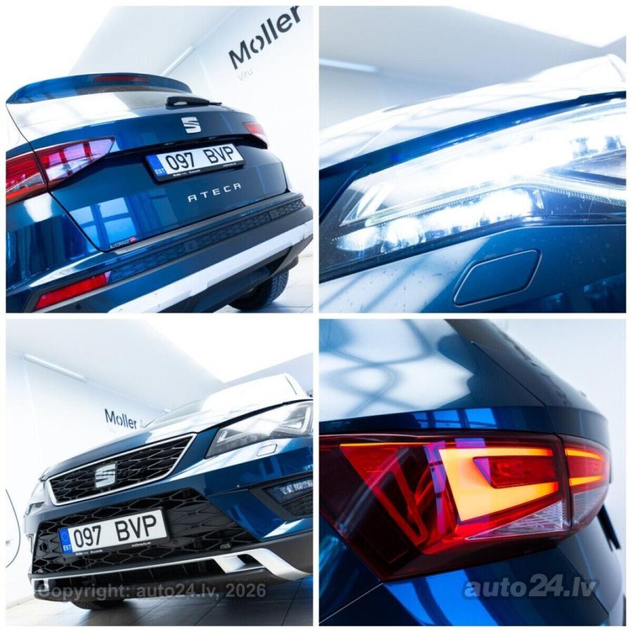Синий Сеат Ateca 2019 в Йыхви, объемом двигателя 1.60 л и пробегом 138 тыс. км за 17950 €, фото 19 на AUTOMOTO.COM.LV