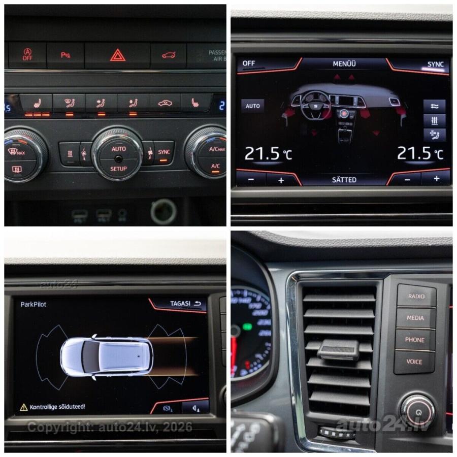 Синий Сеат Ateca 2019 в Йыхви, объемом двигателя 1.60 л и пробегом 138 тыс. км за 17950 €, фото 26 на AUTOMOTO.COM.LV