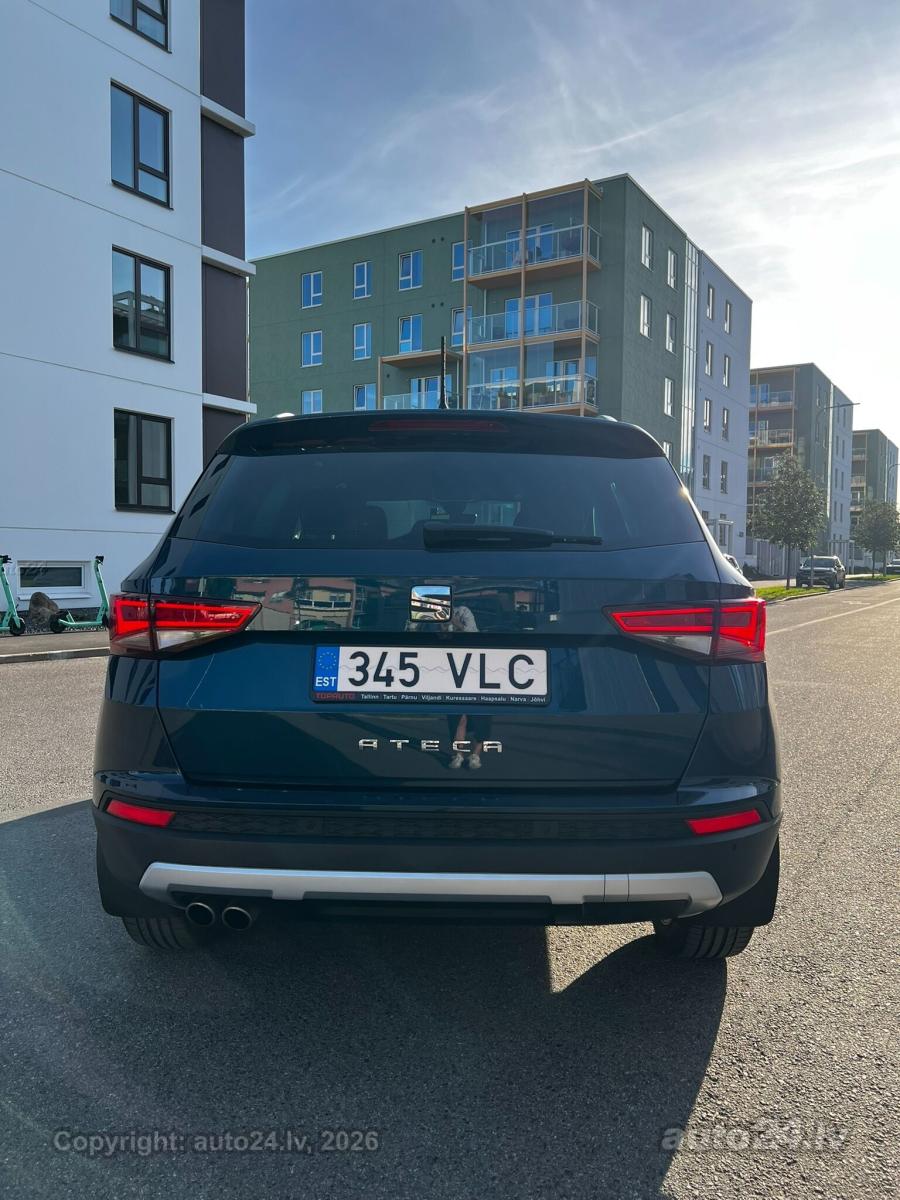 Zils SEAT Ateca 2017 Tallina, ar dzinēja tilpumu 1.40 L un nobraukumu 120 tūkst. km par 17000 €, foto 5 vietnē AUTOMOTO.COM.LV