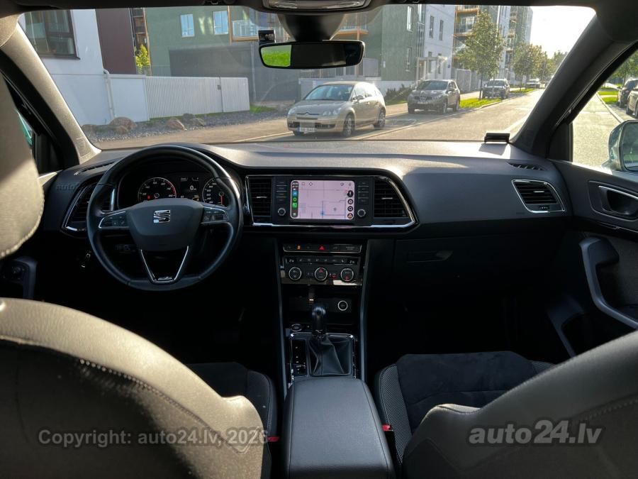 Zils SEAT Ateca 2017 Tallina, ar dzinēja tilpumu 1.40 L un nobraukumu 120 tūkst. km par 17000 €, foto 10 vietnē AUTOMOTO.COM.LV