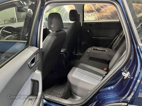Blue SEAT Ateca 2020 in Tallinn, with an engine capacity of 1.50 L and mileage of 89 thousand km for 19300 €, photo 6 on AUTOMOTO.COM.LV