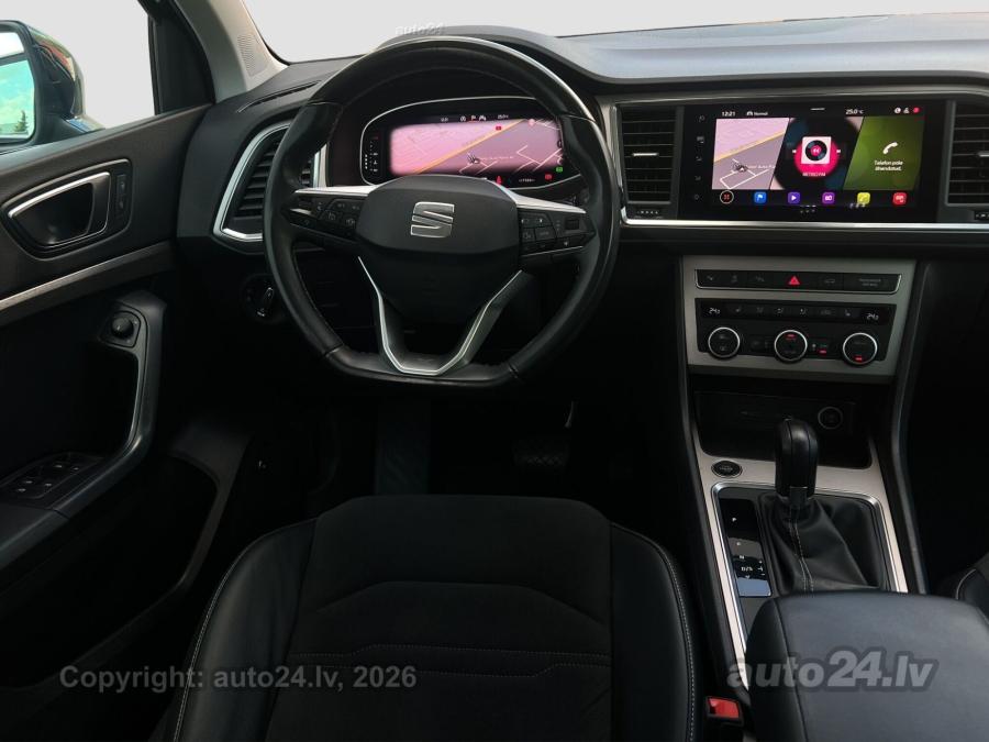 Blue SEAT Ateca 2021 in Parnu, with an engine capacity of 2.00 L and mileage of 117 thousand km for 19900 €, photo 7 on AUTOMOTO.COM.LV