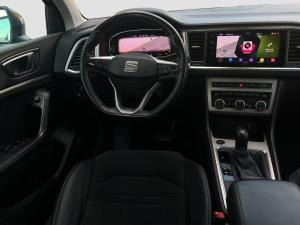 Blue SEAT Ateca 2021 in Parnu, with an engine capacity of 2.00 L and mileage of 117 thousand km for 19900 €, photo 7 on AUTOMOTO.COM.LV