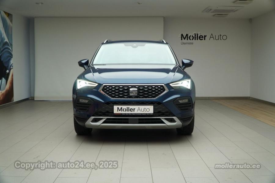 Zils SEAT Ateca 2022 Tallina, ar dzinēja tilpumu 1.50 L un nobraukumu 58 tūkst. km par 22900 €, foto 2 vietnē AUTOMOTO.COM.LV