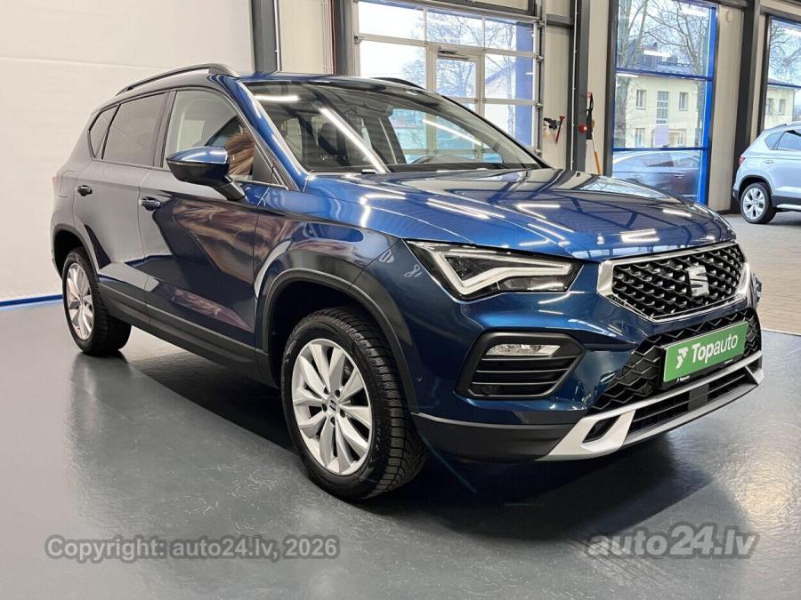 Синий Сеат Ateca 2022 в Таллин, объемом двигателя 1.50 л и пробегом 49 тыс. км за 21900 €, фото 2 на AUTOMOTO.COM.LV