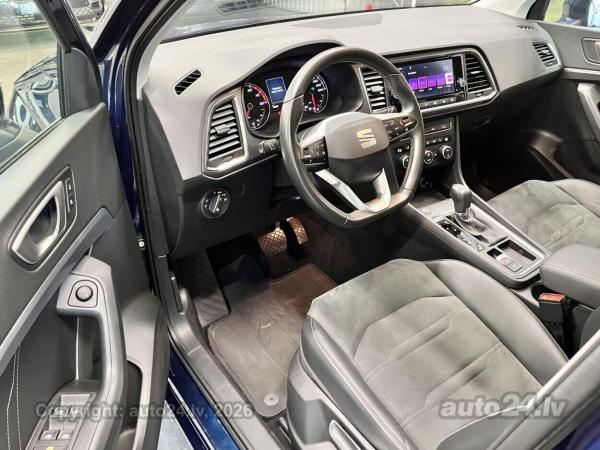 Zils SEAT Ateca 2022 Tallina, ar dzinēja tilpumu 1.50 L un nobraukumu 49 tūkst. km par 21900 €, foto 8 vietnē AUTOMOTO.COM.LV