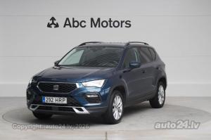 Zils SEAT Ateca 2022 Tallina, ar dzinēja tilpumu 1.50 L un nobraukumu 58 tūkst. km par 19990 €, foto  vietnē AUTOMOTO.COM.LV