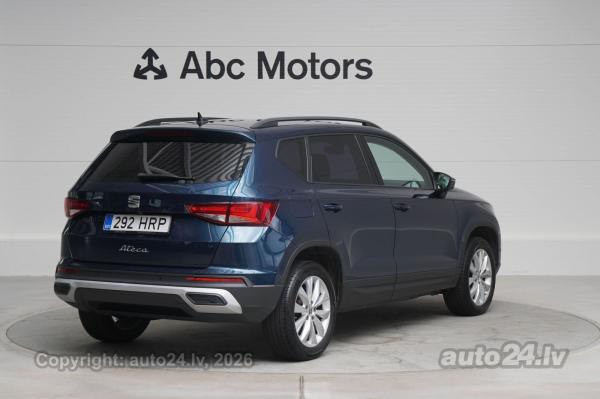Zils SEAT Ateca 2022 Tallina, ar dzinēja tilpumu 1.50 L un nobraukumu 58 tūkst. km par 19990 €, foto 5 vietnē AUTOMOTO.COM.LV