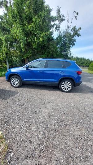 Zils SEAT Ateca 2024 Tallina, ar dzinēja tilpumu 2.00 L un nobraukumu 29 tūkst. km par 27700 €, foto 4 vietnē AUTOMOTO.COM.LV