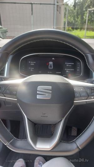 Zils SEAT Ateca 2024 Tallina, ar dzinēja tilpumu 2.00 L un nobraukumu 29 tūkst. km par 27700 €, foto 6 vietnē AUTOMOTO.COM.LV