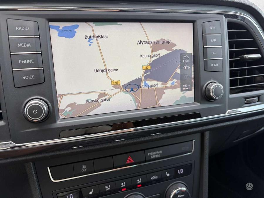 Brūns SEAT Ateca 2016 Alīta, ar dzinēja tilpumu 1.60 L un nobraukumu 152 tūkst. km par 10850 €, foto 11 vietnē AUTOMOTO.COM.LV