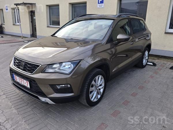Brown SEAT Ateca 2016 in Kuldiga, with an engine capacity of 1.60 L and mileage of 214 thousand km for 9300 €, photo 1 on AUTOMOTO.COM.LV