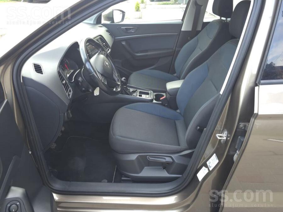 Brūns SEAT Ateca 2016 Kuldīga, ar dzinēja tilpumu 1.60 L un nobraukumu 214 tūkst. km par 9300 €, foto 8 vietnē AUTOMOTO.COM.LV