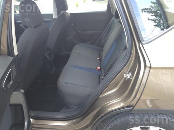 Brown SEAT Ateca 2016 in Kuldiga, with an engine capacity of 1.60 L and mileage of 214 thousand km for 9300 €, photo 8 on AUTOMOTO.COM.LV