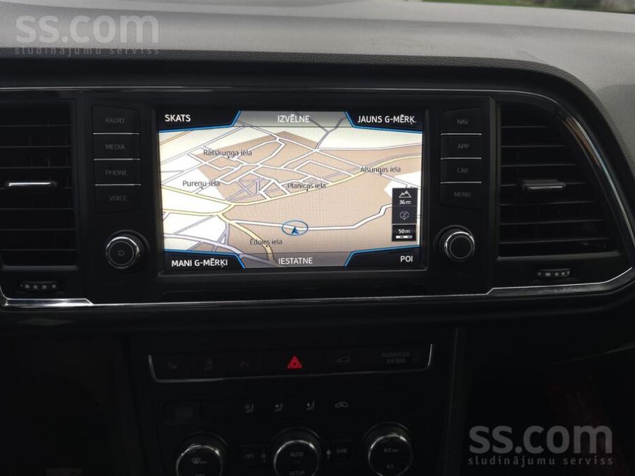 Brūns SEAT Ateca 2016 Kuldīga, ar dzinēja tilpumu 1.60 L un nobraukumu 214 tūkst. km par 9300 €, foto 13 vietnē AUTOMOTO.COM.LV