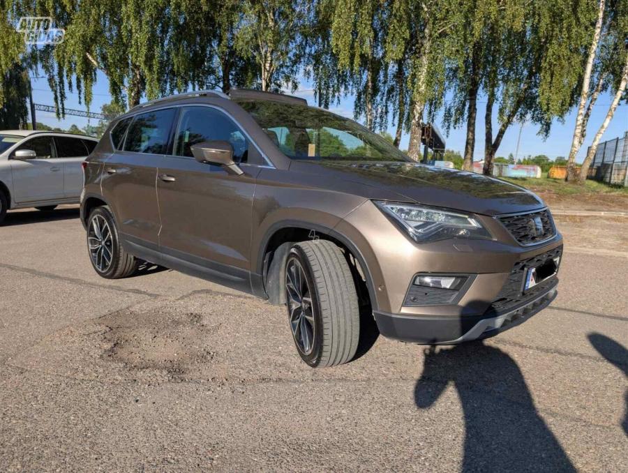 Brūns SEAT Ateca 2017 Viļņa, ar dzinēja tilpumu 2.00 L un nobraukumu 200 tūkst. km par 15000 €, foto 4 vietnē AUTOMOTO.COM.LV