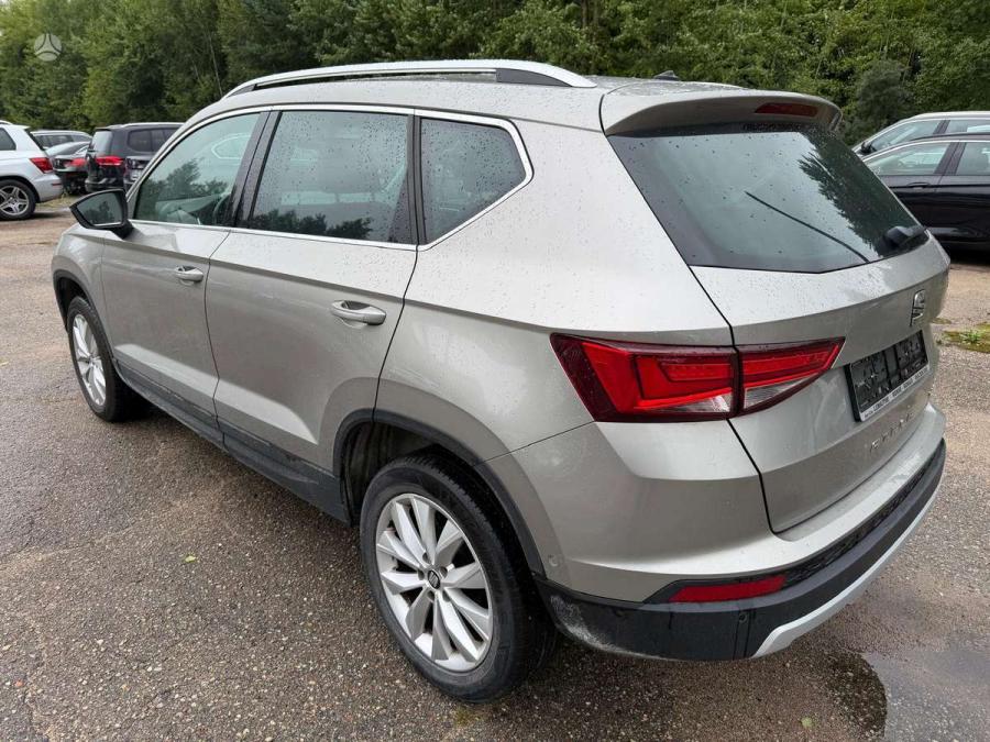 Brown SEAT Ateca 2017 in Raseiniai, with an engine capacity of 1.60 L and mileage of 303 thousand km for 9300 €, photo 4 on AUTOMOTO.COM.LV