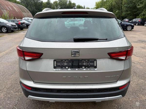 Brown SEAT Ateca 2017 in Raseiniai, with an engine capacity of 1.60 L and mileage of 303 thousand km for 9300 €, photo 4 on AUTOMOTO.COM.LV