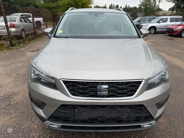 Brown SEAT Ateca 2017 in Raseiniai, with an engine capacity of 1.60 L and mileage of 303 thousand km for 9300 €, photo 8 on AUTOMOTO.COM.LV