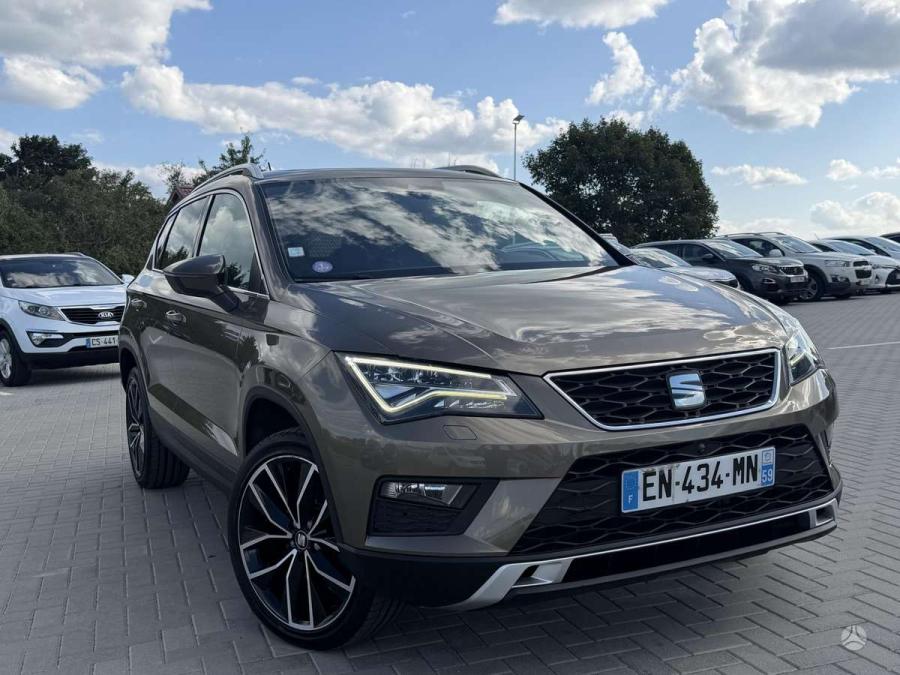Brown SEAT Ateca 2017 in Taurage, with an engine capacity of 1.40 L and mileage of 166 thousand km for 12900 €, photo 3 on AUTOMOTO.COM.LV