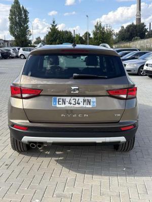 Brown SEAT Ateca 2017 in Taurage, with an engine capacity of 1.40 L and mileage of 166 thousand km for 12900 €, photo 8 on AUTOMOTO.COM.LV