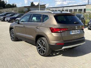 Brown SEAT Ateca 2017 in Taurage, with an engine capacity of 1.40 L and mileage of 166 thousand km for 12900 €, photo 9 on AUTOMOTO.COM.LV