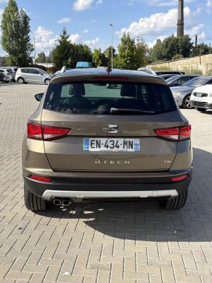 Brown SEAT Ateca 2017 in Taurage, with an engine capacity of 1.40 L and mileage of 166 thousand km for 12900 €, photo 13 on AUTOMOTO.COM.LV