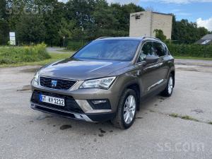 Коричневый Сеат Ateca 2017 в Огре, объемом двигателя 2.00 л и пробегом 191 тыс. км за 14490 €, фото  на AUTOMOTO.COM.LV