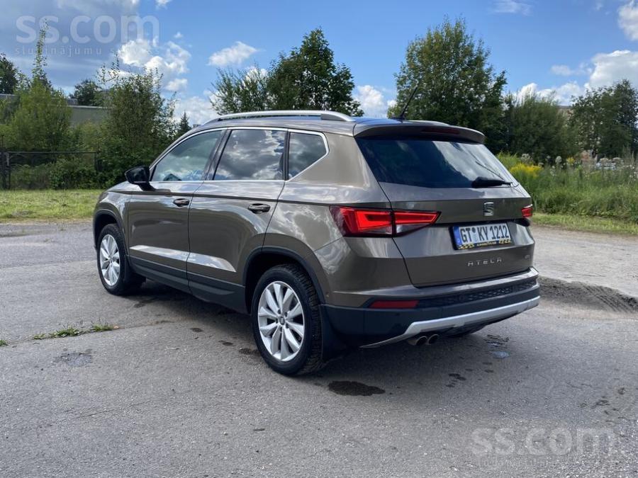 Коричневый Сеат Ateca 2017 в Огре, объемом двигателя 2.00 л и пробегом 191 тыс. км за 14490 €, фото 9 на AUTOMOTO.COM.LV