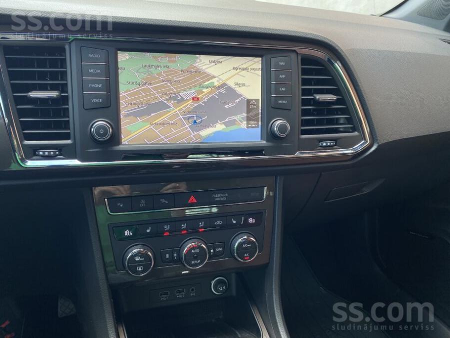 Коричневый Сеат Ateca 2017 в Огре, объемом двигателя 2.00 л и пробегом 191 тыс. км за 14490 €, фото 19 на AUTOMOTO.COM.LV