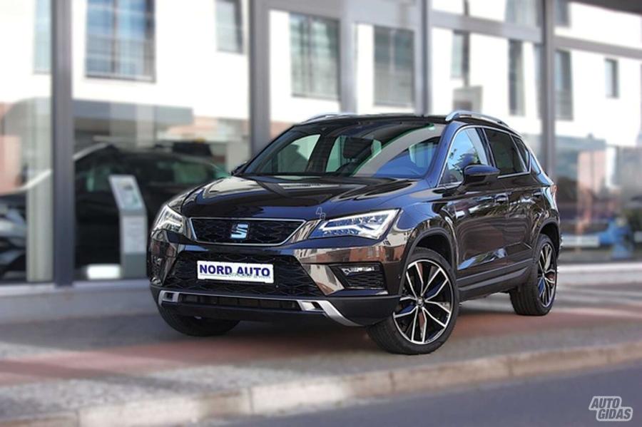 Brown SEAT Ateca 2018 in Kaunas, with an engine capacity of 2.00 L and mileage of 88 thousand km for 23914 €, photo 2 on AUTOMOTO.COM.LV
