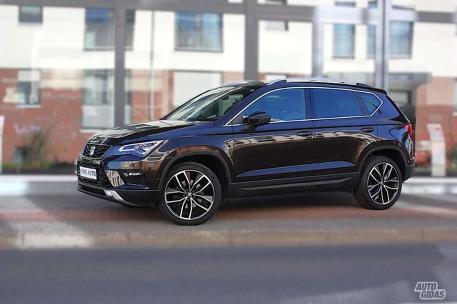 Brown SEAT Ateca 2018 in Kaunas, with an engine capacity of 2.00 L and mileage of 88 thousand km for 23914 €, photo 6 on AUTOMOTO.COM.LV