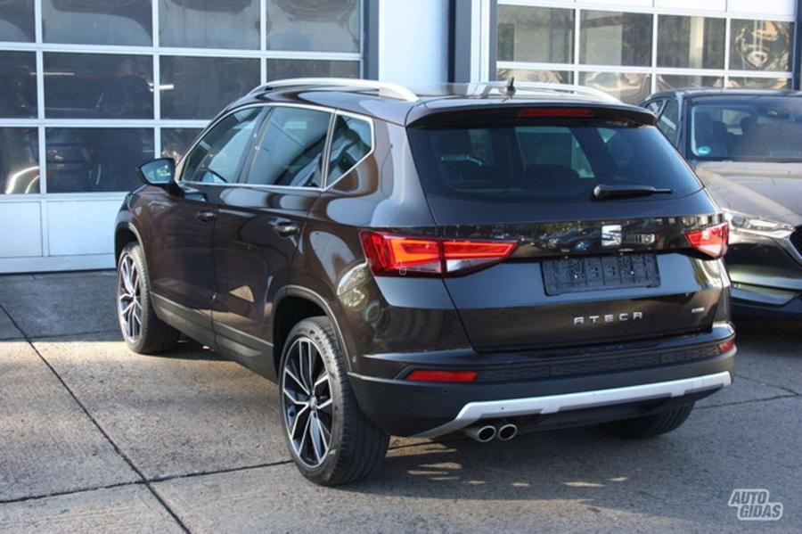 Brown SEAT Ateca 2018 in Kaunas, with an engine capacity of 2.00 L and mileage of 88 thousand km for 23914 €, photo 8 on AUTOMOTO.COM.LV