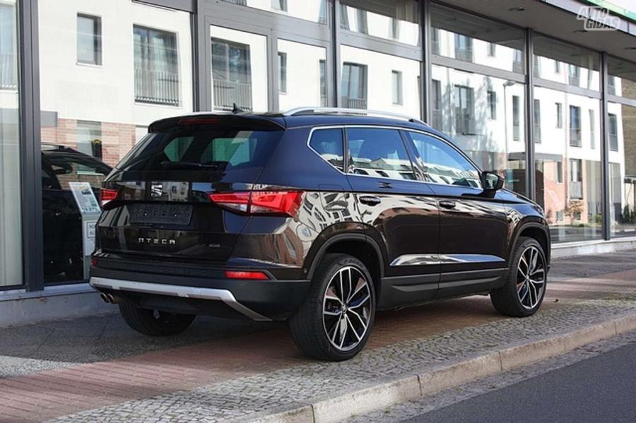 Brown SEAT Ateca 2018 in Kaunas, with an engine capacity of 2.00 L and mileage of 88 thousand km for 23914 €, photo 12 on AUTOMOTO.COM.LV