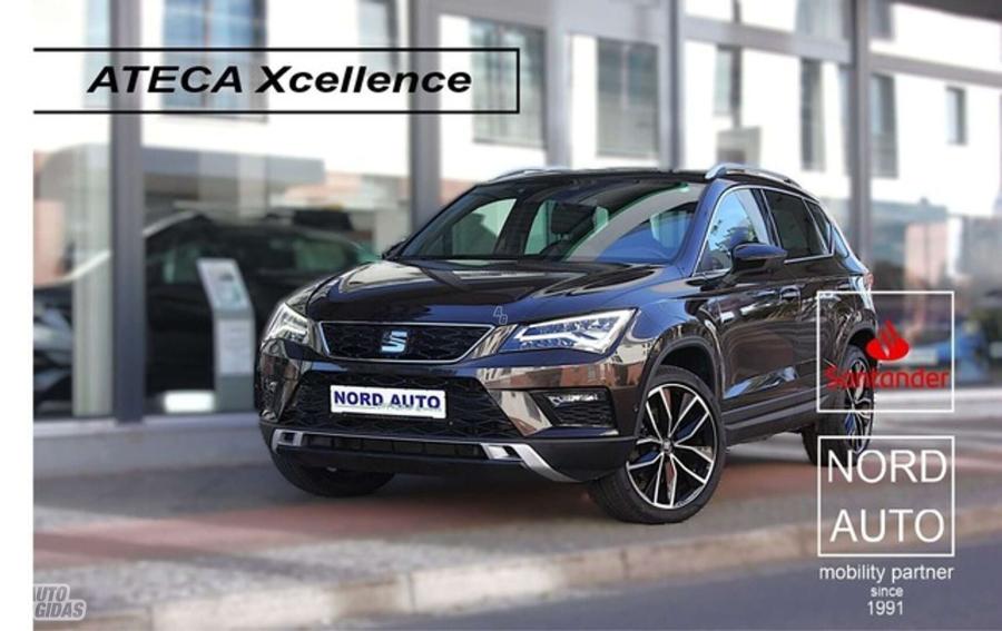 Brūns SEAT Ateca 2018 Kauņa, ar dzinēja tilpumu 2.00 L un nobraukumu 88 tūkst. km par 23914 €, foto 1 vietnē AUTOMOTO.COM.LV