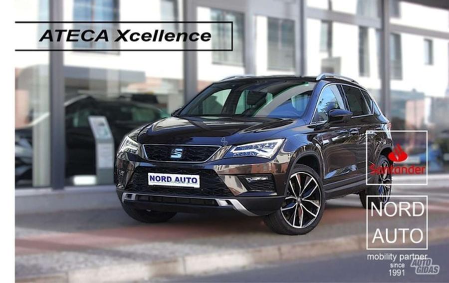 Brown SEAT Ateca 2018 in Kaunas, with an engine capacity of 2.00 L and mileage of 88 thousand km for 23914 €, photo 1 on AUTOMOTO.COM.LV