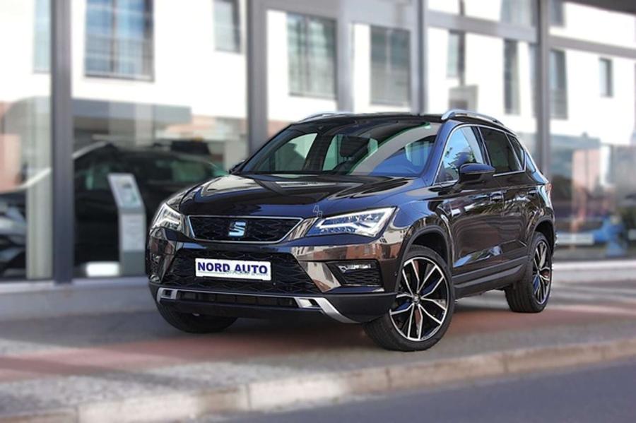 Brown SEAT Ateca 2018 in Kaunas, with an engine capacity of 2.00 L and mileage of 88 thousand km for 23914 €, photo 2 on AUTOMOTO.COM.LV