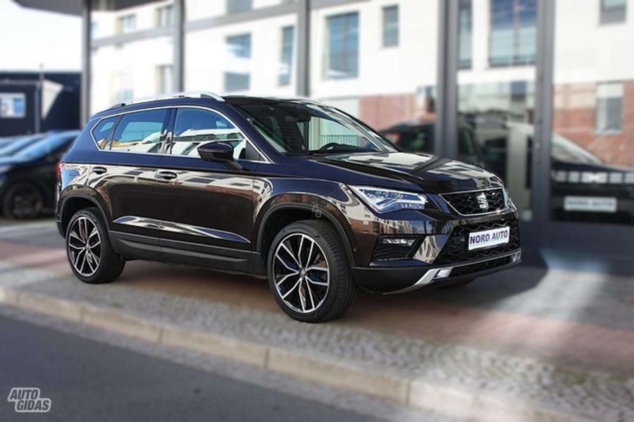 Brown SEAT Ateca 2018 in Kaunas, with an engine capacity of 2.00 L and mileage of 88 thousand km for 23914 €, photo 5 on AUTOMOTO.COM.LV